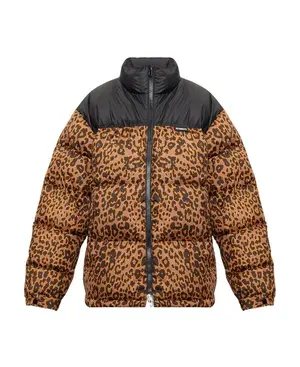 Vetements Animal Print Padded Jacket - Brown