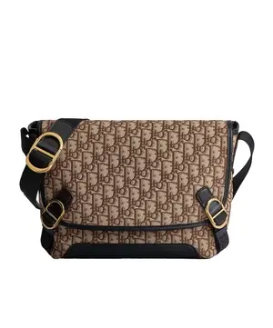 Dior Small Jett Messenger Bag - Brown