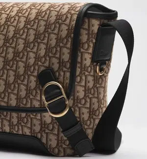 Dior Small Jett Messenger Bag - Brown