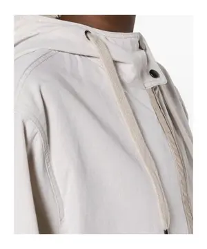 Brunello Cucinelli Zip-up Drawstring Hooded Jacket