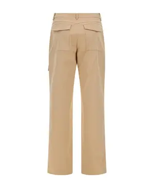 Ermanno Scervino High-waist Straight-leg Cargo Trousers