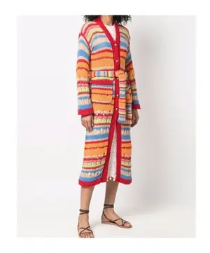 Etro Knitted Button-fastening Cardigan