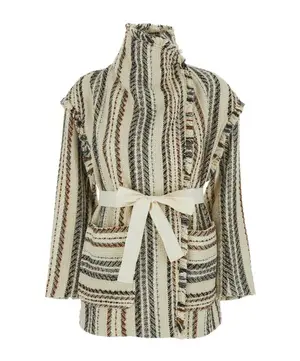 Isabel Marant Étoile Illisa Striped Coat