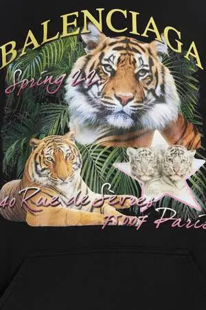 Balenciaga Tiger Graphic Hoodie
