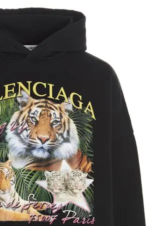 Balenciaga Tiger Graphic Hoodie