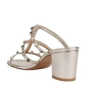 Valentino Garavani Rockstud Metallic Effect Mules