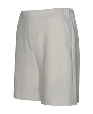 P.a.r.o.s.h Elastic Waist Straight Hem Shorts