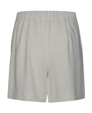 P.a.r.o.s.h Elastic Waist Straight Hem Shorts