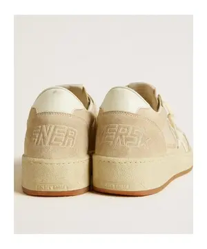 GOLDEN GOOSE Ballstar Lace-up Sneakers - Beige