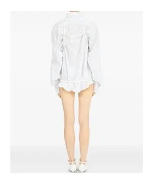 MAISON MARGIELA Décortiqué Shirt With Classic Collar And Button Cuffs