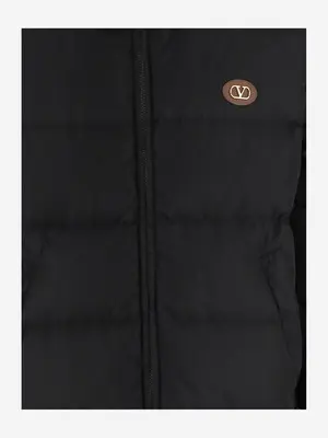 Valentino Garavani Quilted Hooded Jacket - Black
