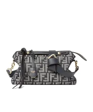 Fendi Medium The Way Soft Ff Jacquard Tote Bag
