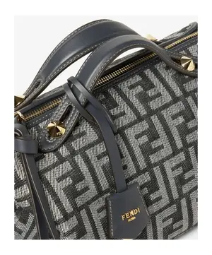 Fendi Medium The Way Soft Ff Jacquard Tote Bag