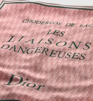 Dior Printed Square Scarf
