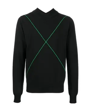 Men's Bottega Veneta Black Sweaters