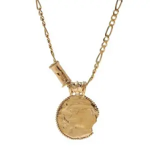 ALIGHIERI Logo Pendant Necklace