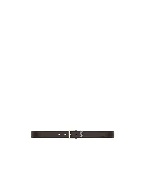 Saint Laurent Cassandre Vadim Belt - Black