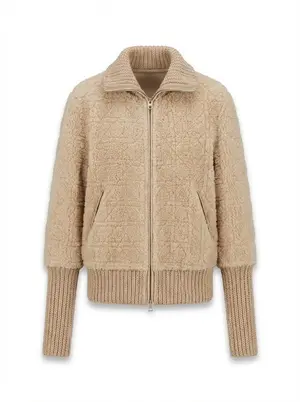 Dior Long-sleeved Cotton Jacket With Zip Closure