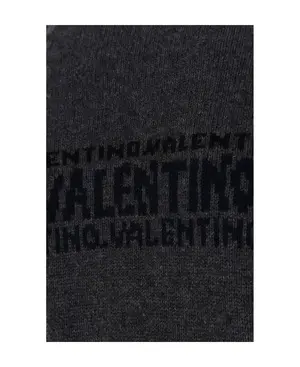 Valentino Garavani Intarsia-knit Logo Cashmere Jumper