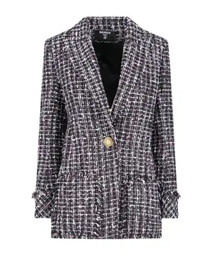 Single Breasted Tweed Blazers