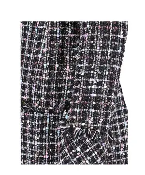 Balmain Single Breasted Tweed Jacket