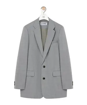 Loewe Single-breasted Tailored Jacket