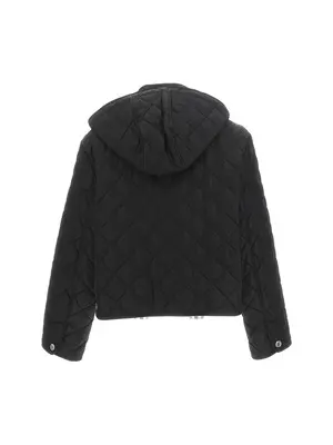 Burberry Quilted Hooded Jacket