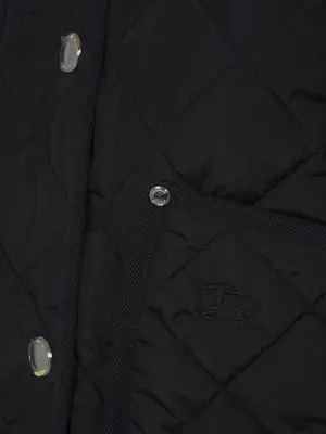 Burberry Quilted Hooded Jacket