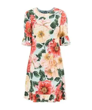 Dolce & Gabbana Floral Print Mini Dress