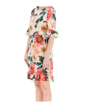 Dolce & Gabbana Floral Print Mini Dress