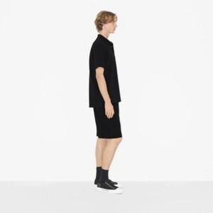 Burberry Logo Motif Embroidered Polo Shirt