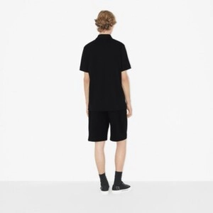 Burberry Logo Motif Embroidered Polo Shirt