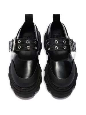 GANNI Buckled Eyelet-detail Pumps