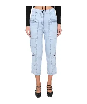 Proenza Schouler Button Detailed Jeans For Women