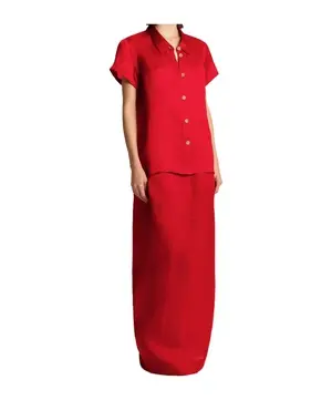 Khaite Lucian Maxi Skirt