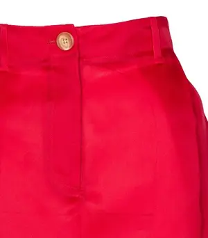 Khaite Lucian Maxi Skirt - Raspberry