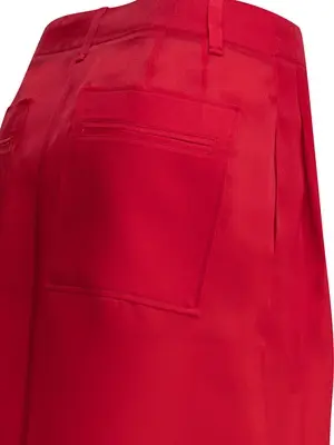 Khaite Lucian Maxi Skirt - Raspberry