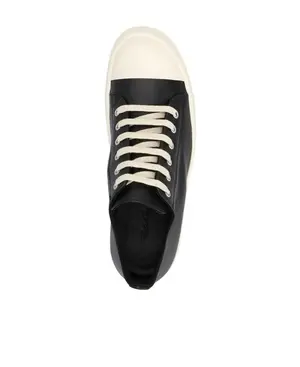 Rick Owens High-top Lace-up Sneakers - Black