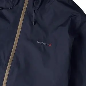 Barbour Logo-embroidered Hooded Jacket