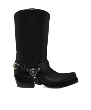 Versace Square Toe Boots For Women