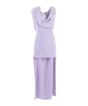 Elisabetta Franchi Georgette Crêpe Dress - No