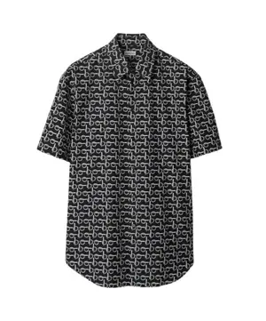 Burberry B-line Printed Short-sleeved Shirt