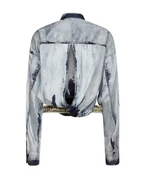 DIESEL® Camouflage Belt Shirt