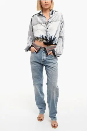 DIESEL® Camouflage Belt Shirt