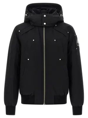 Moose Knuckles Moose Knuckles Hooded Down Jacket With Logo Detailing No