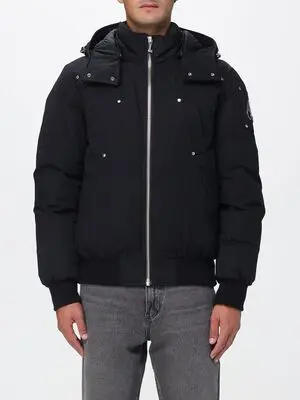 Moose Knuckles Hooded Down Jacket With Logo Detailing - No