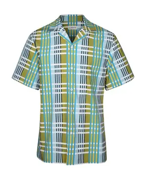 LANVIN Printed Striped Shirt