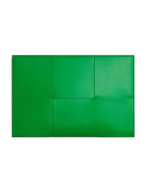 Bottega Veneta Arco Intreccio Document Case - Parrot Green