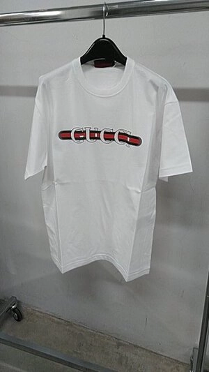 Gucci Logo Printed Crewneck T-shirt - White
