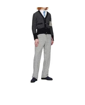 Thom Browne Silk Tie - Blue